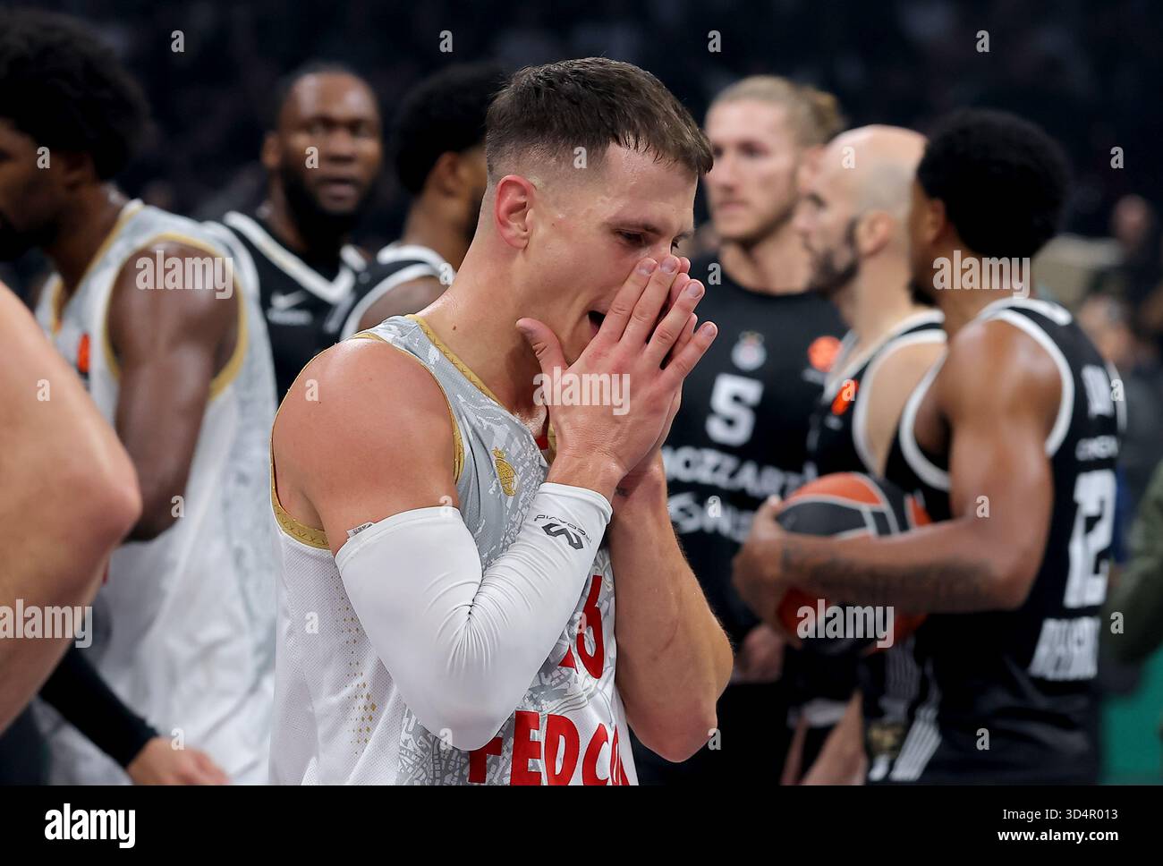 Belgrade, Serbia. 11th Nov, 2025. AS Monaco's Nemanja Nedovic during ...