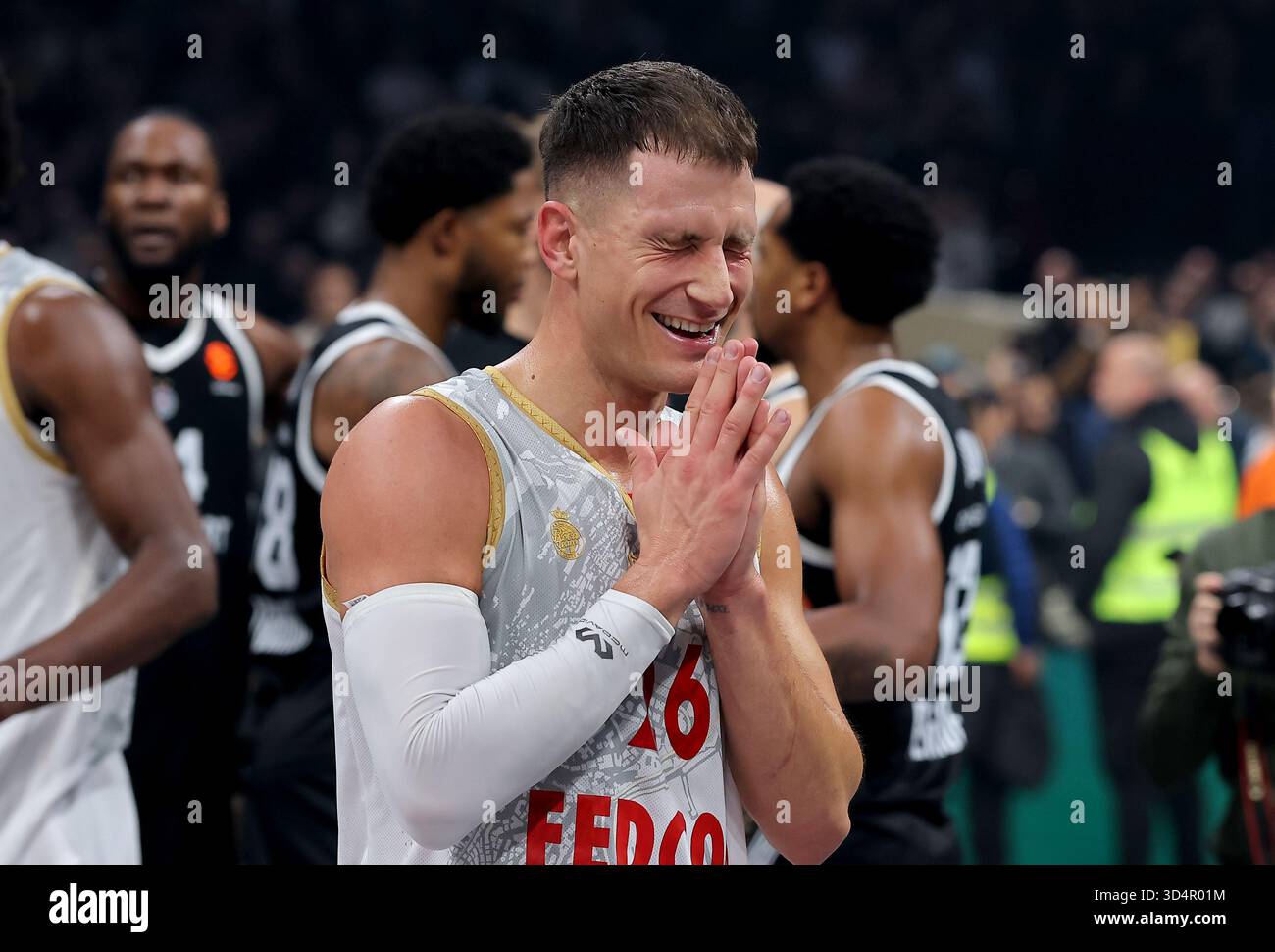 Belgrade, Serbia. 11th Nov, 2025. AS Monaco's Nemanja Nedovic during ...