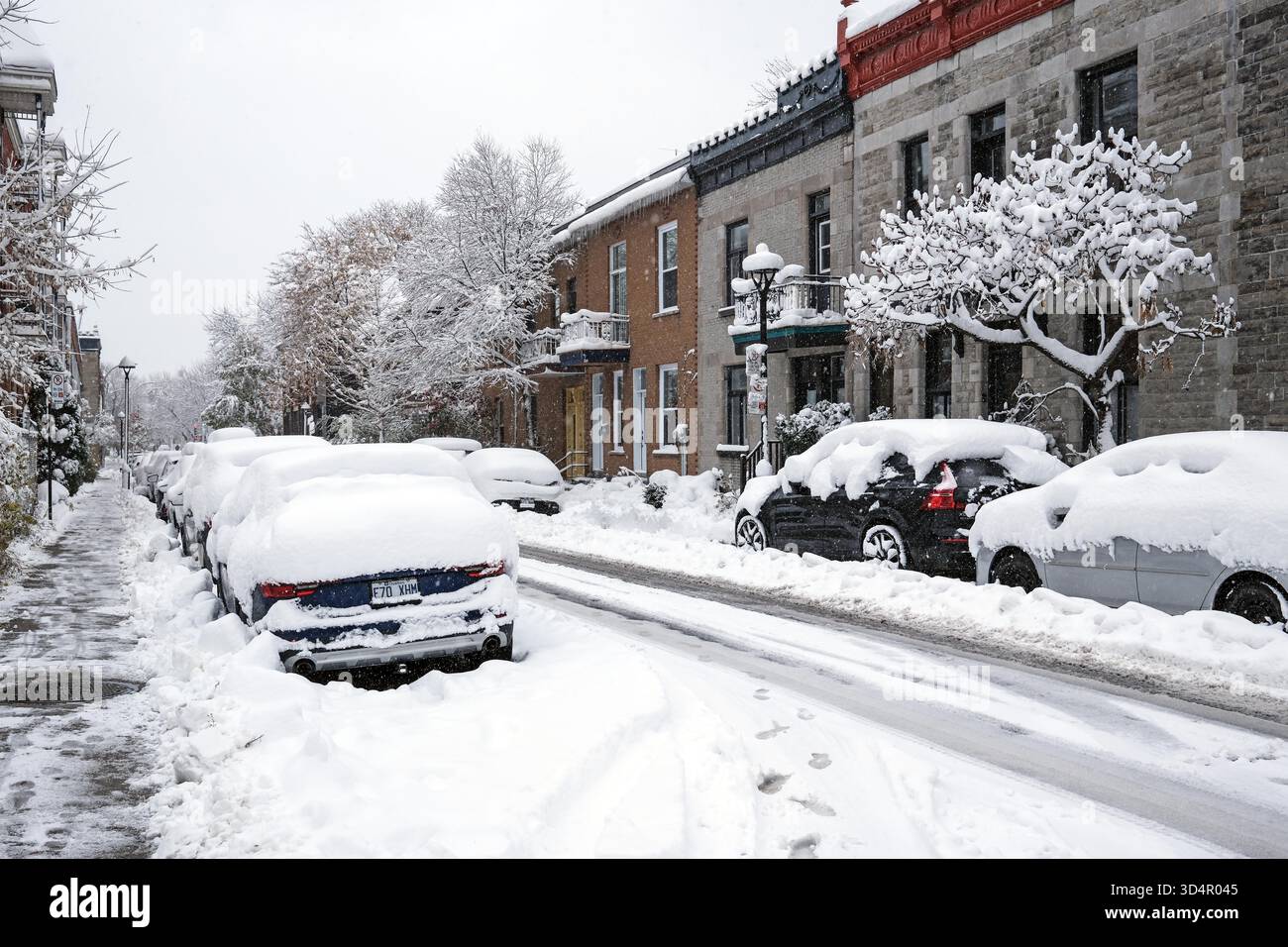 November 11, 2025, Montreal, Quebec, Canada: Montreal was caught ...
