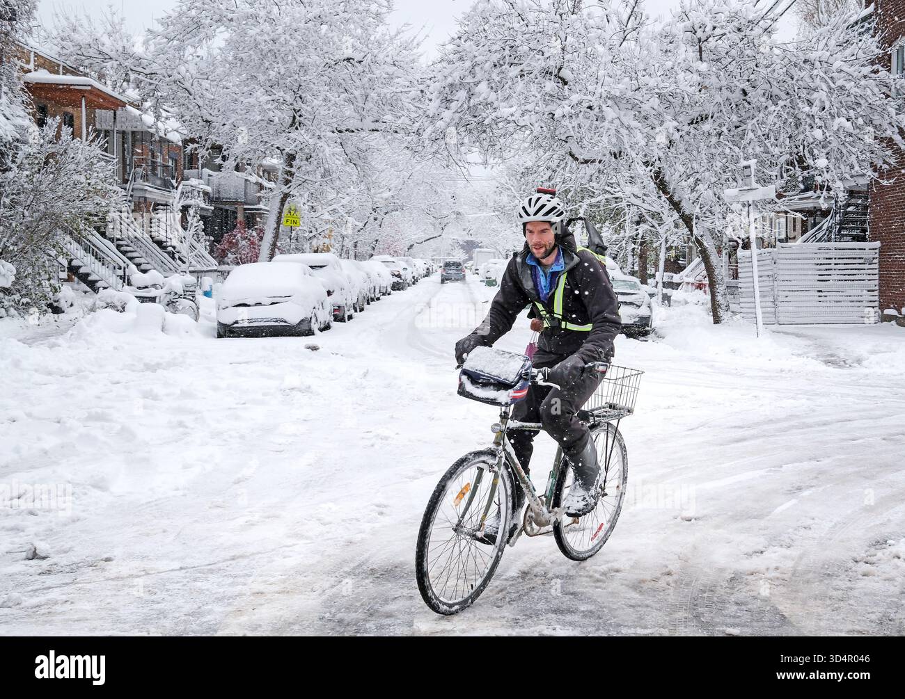 November 11, 2025, Montreal, Quebec, Canada: Montreal was caught ...