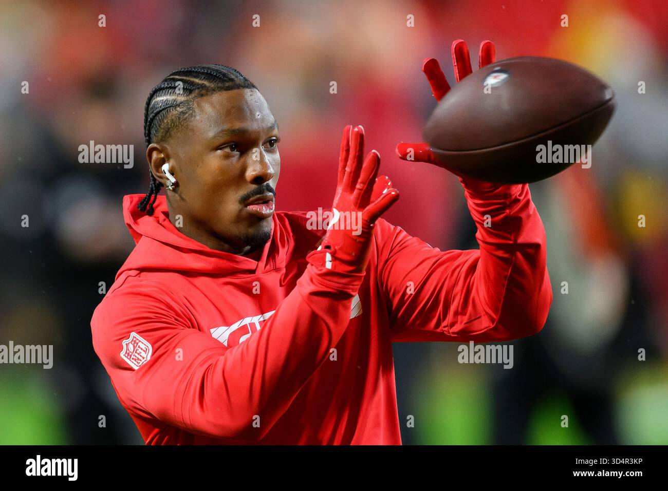 FILE - Kansas City Chiefs wide receiver Mecole Hardman, recently signed ...