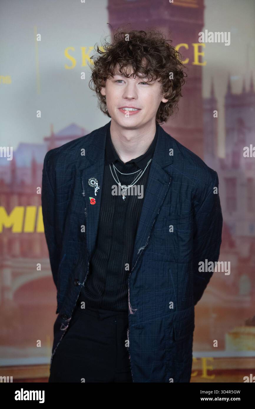 London, UK. 11 Nov, 2025. Pictured: Van Crosby attends 'The Family Plan ...
