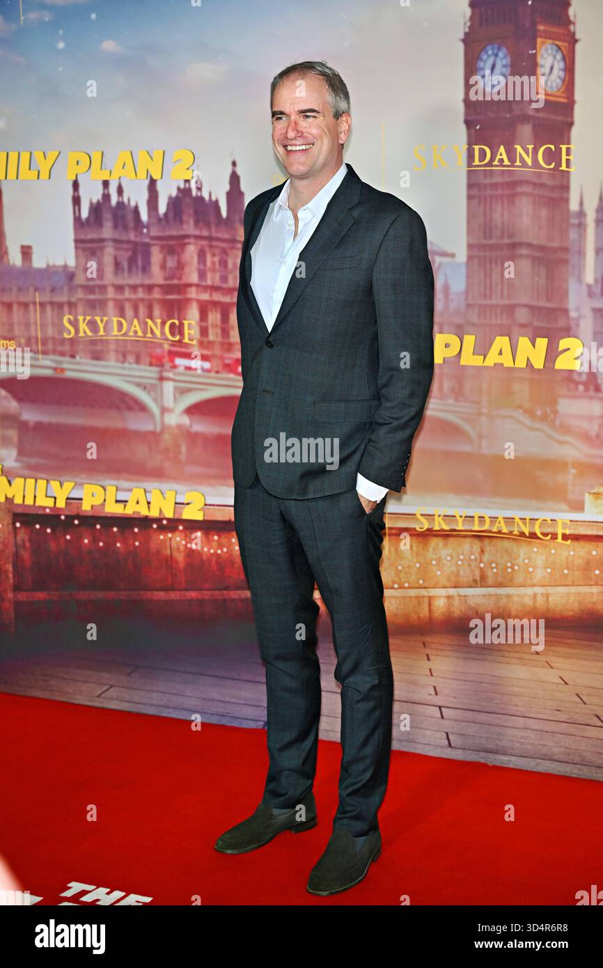 London, England, 11th November 2025: David Coggeshall at The Family ...