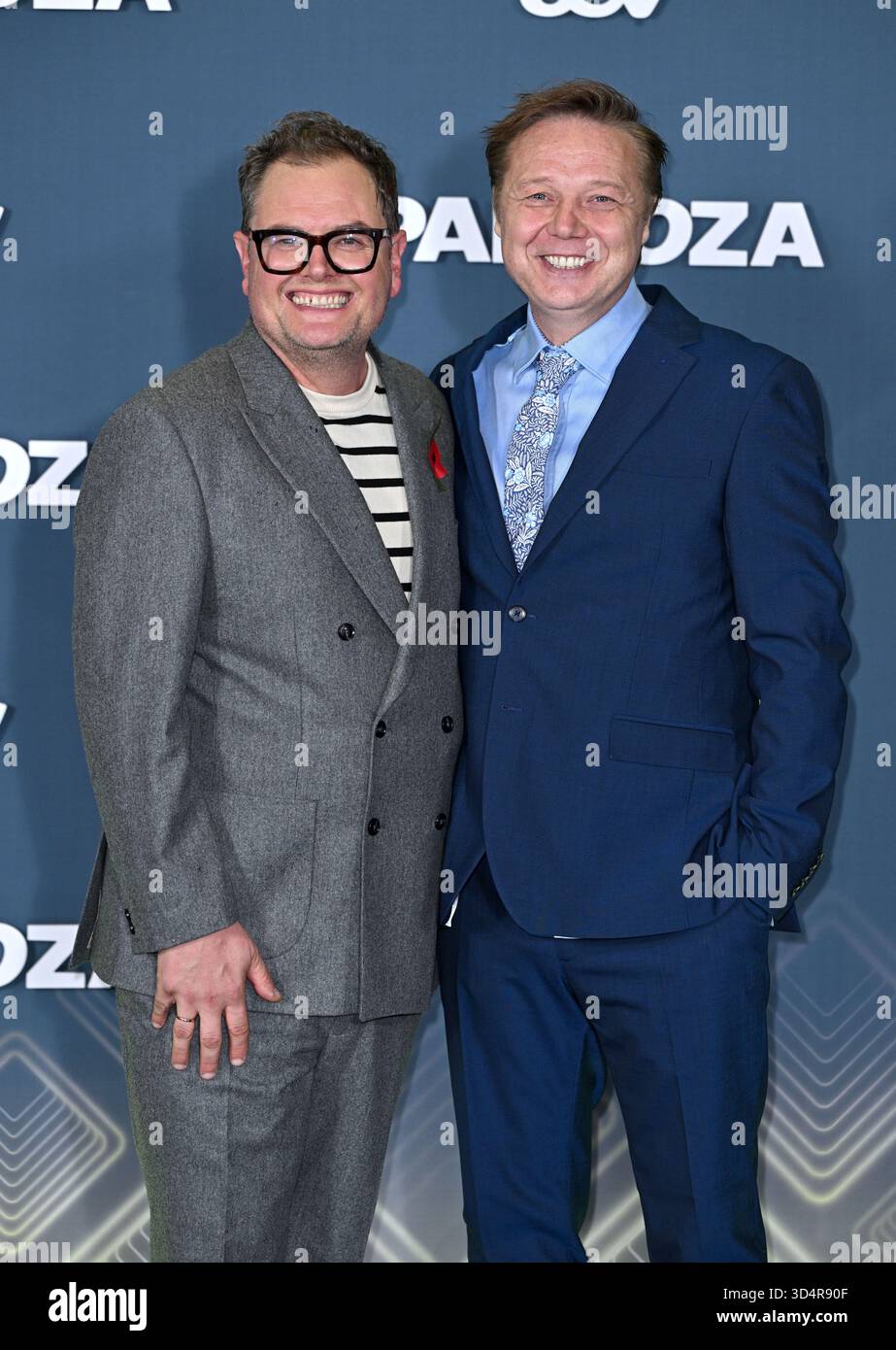 London, UK. November 11th, 2025. Alan Carr and Shaun Dooley attending ...