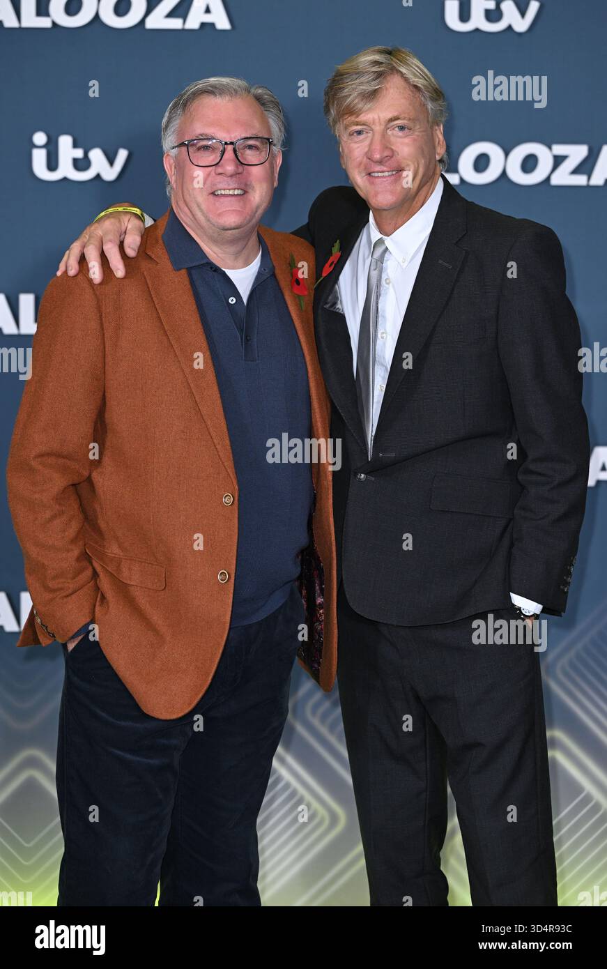 London, UK. November 11th, 2025. Ed Balls and Richard Madeley attending ...