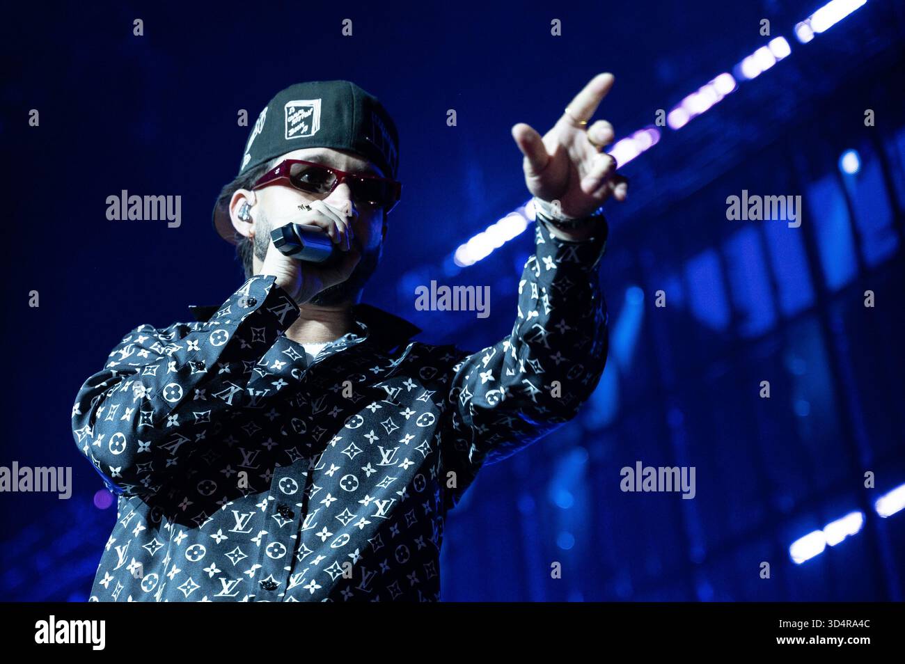 Puerto Rican singer, Armando Mora Quintero known as Mora performs at ...