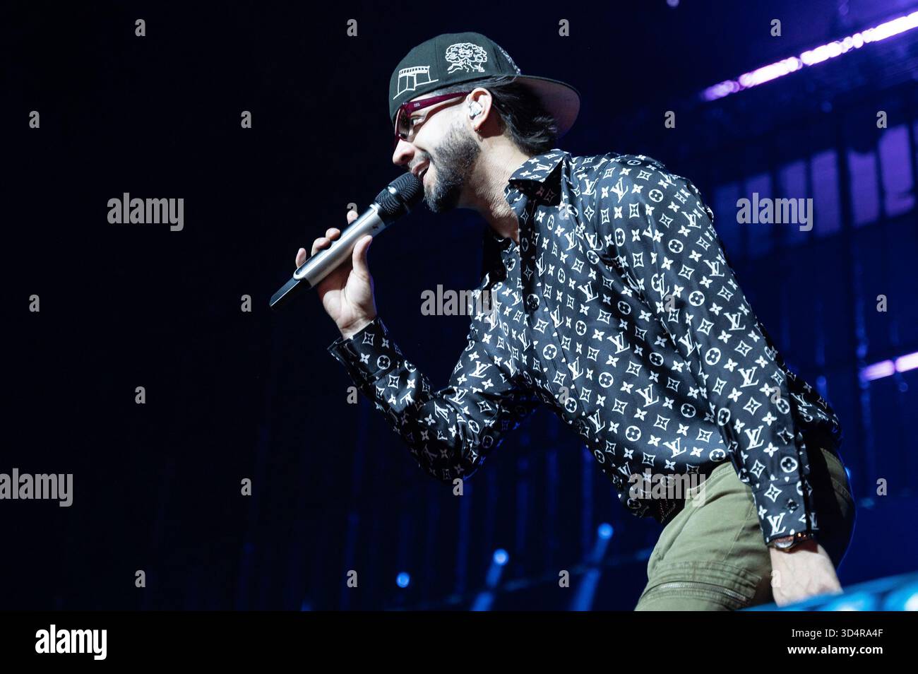 Puerto Rican singer, Armando Mora Quintero known as Mora performs at ...