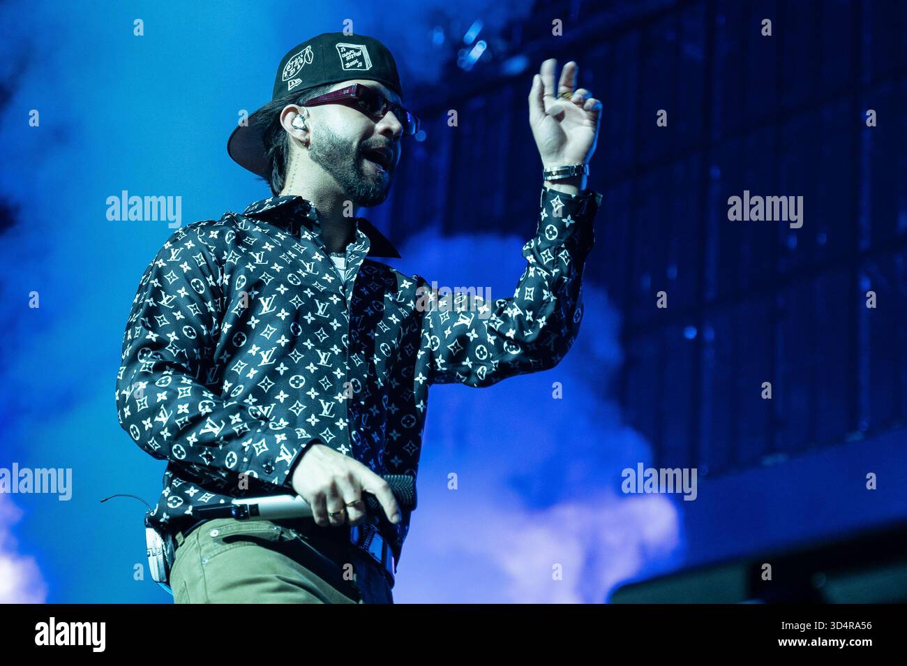 Puerto Rican singer, Armando Mora Quintero known as Mora performs at ...