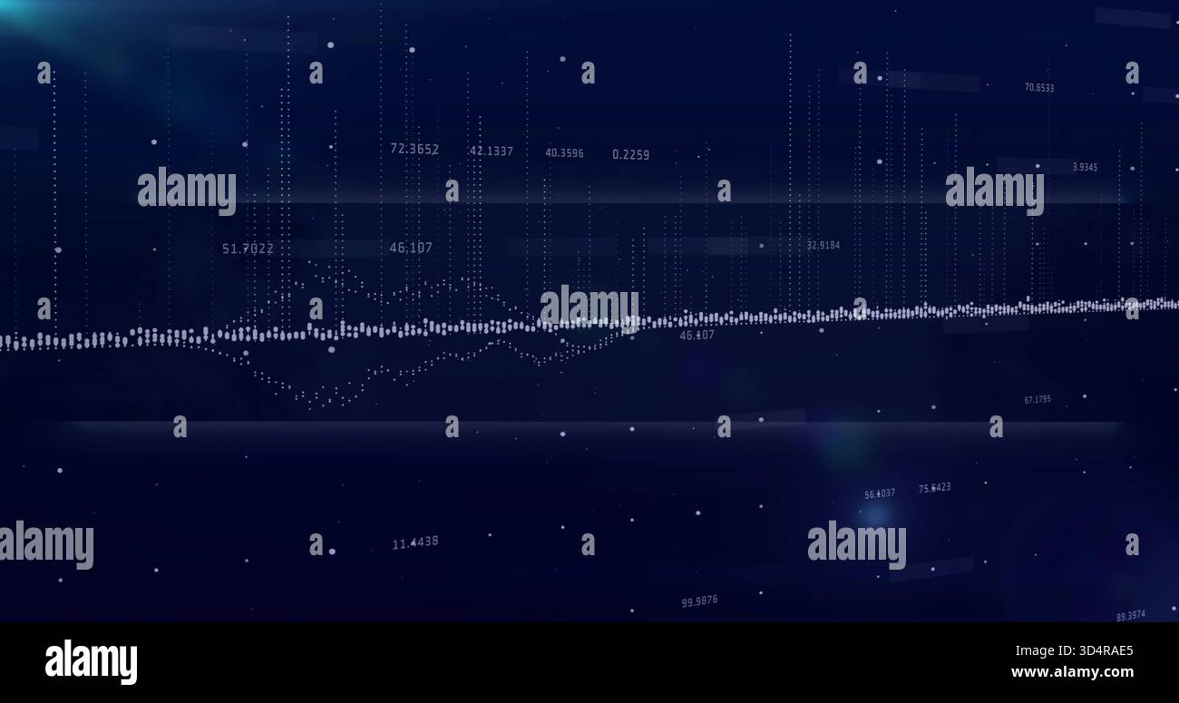 Displaying waveform and secondary trace on dark data display, with ...