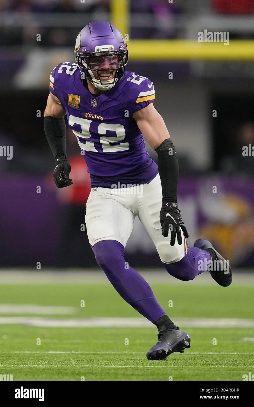 Minnesota Vikings free safety Harrison Smith (22) in action during the ...
