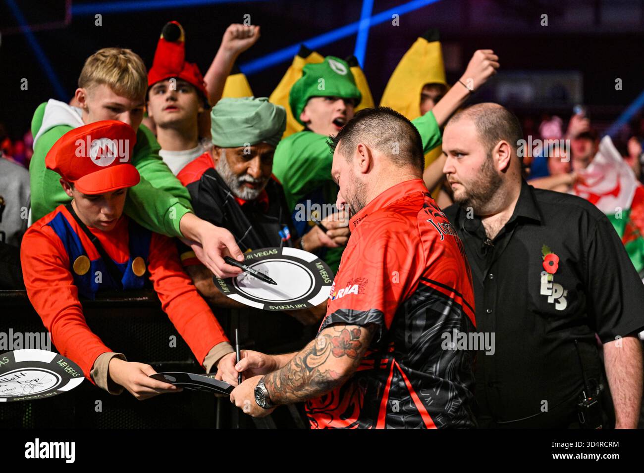 11th November 2025, WV Active Aldersley, Wolverhampton, Midlands, England; 2025 PDC Mr Vegas ...