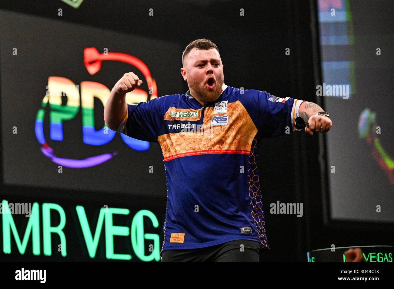 11th November 2025, WV Active Aldersley, Wolverhampton, Midlands, England; 2025 PDC Mr Vegas ...