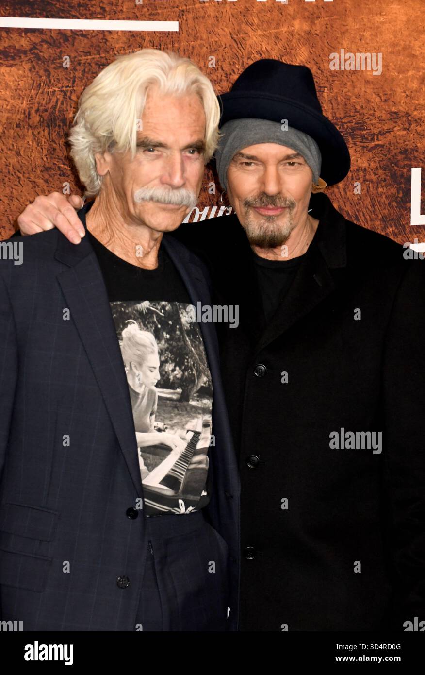 NEW YORK, NY - NOVEMBER 11: Sam Elliott and Billy Bob Thornton at the ...