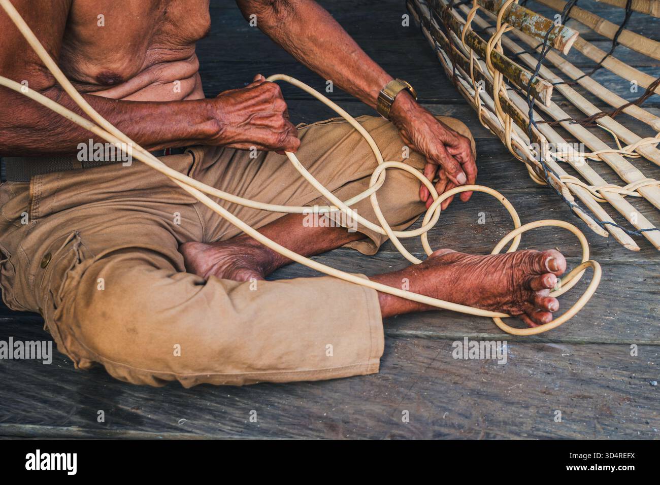 Traditional dayak benuaq village hi-res stock photography and images ...