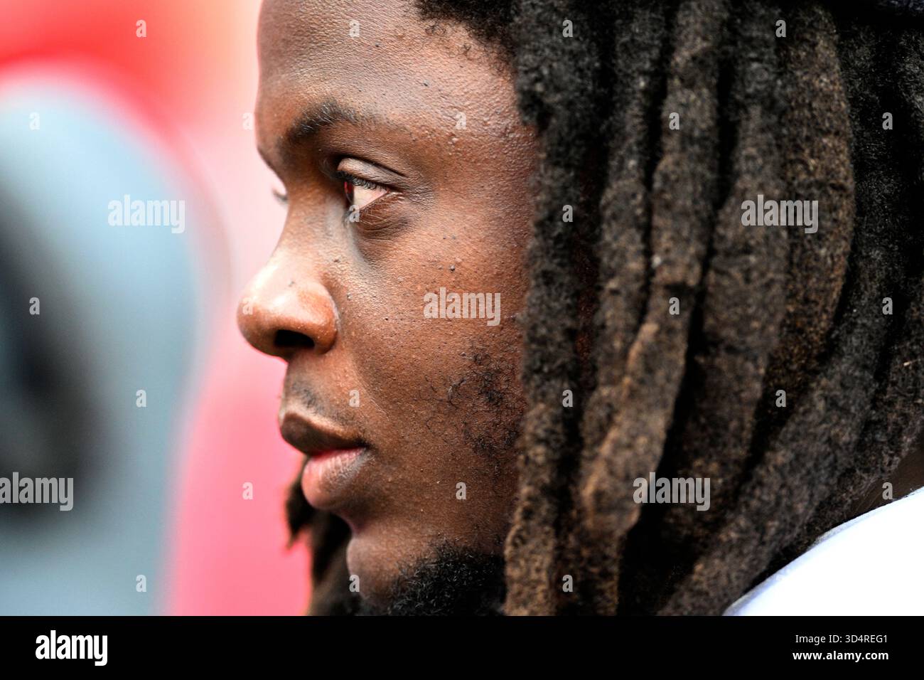 Tampa Bay Buccaneers quarterback Teddy Bridgewater looks on from the ...