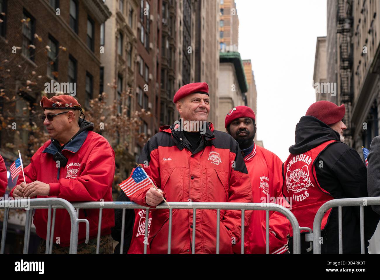 Curtis Sliwa makes his appearance during the 106th annual Veterans Day ...