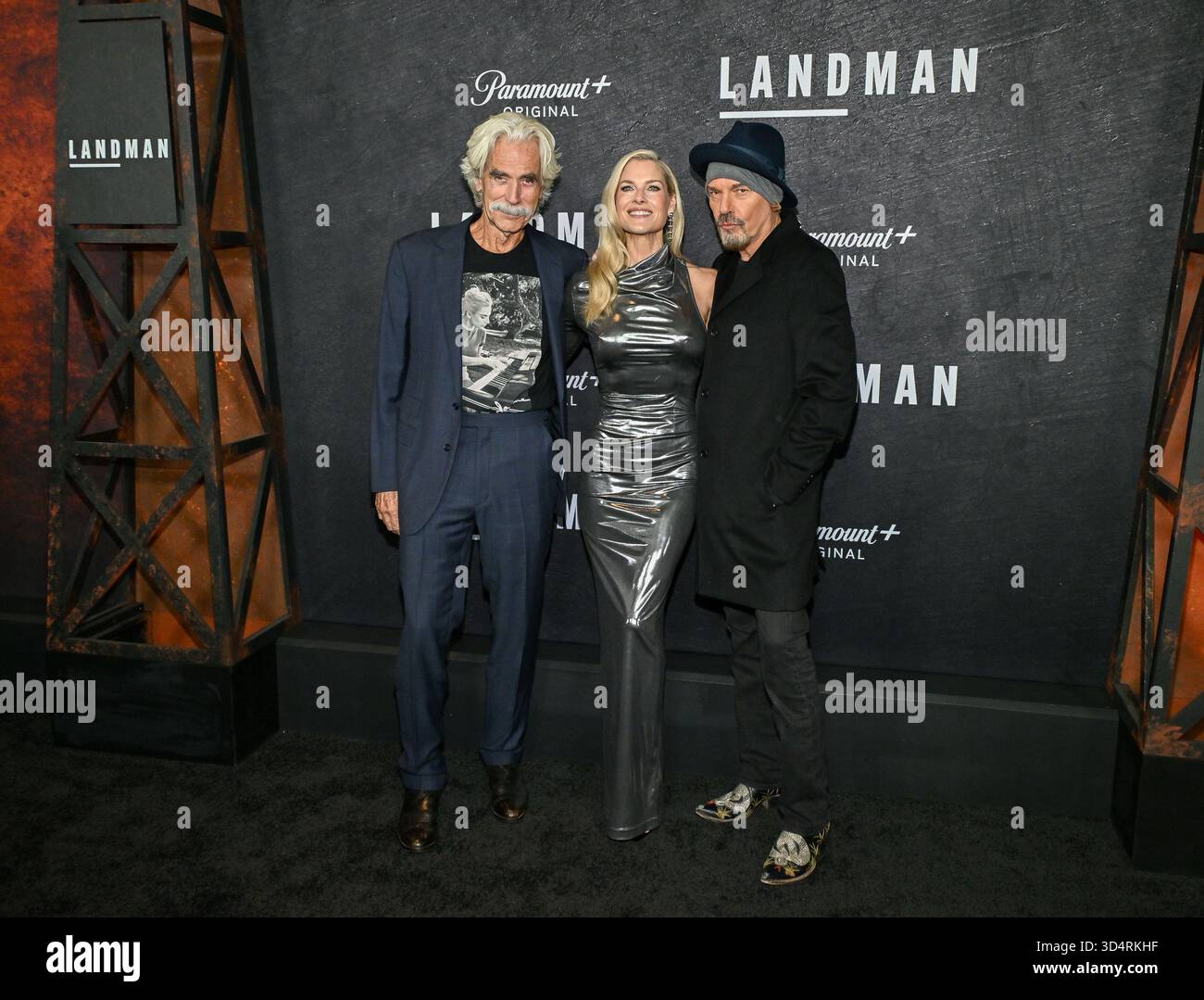 Sam Elliott, left, Ali Larter and Billy Bob Thornton attend the ...