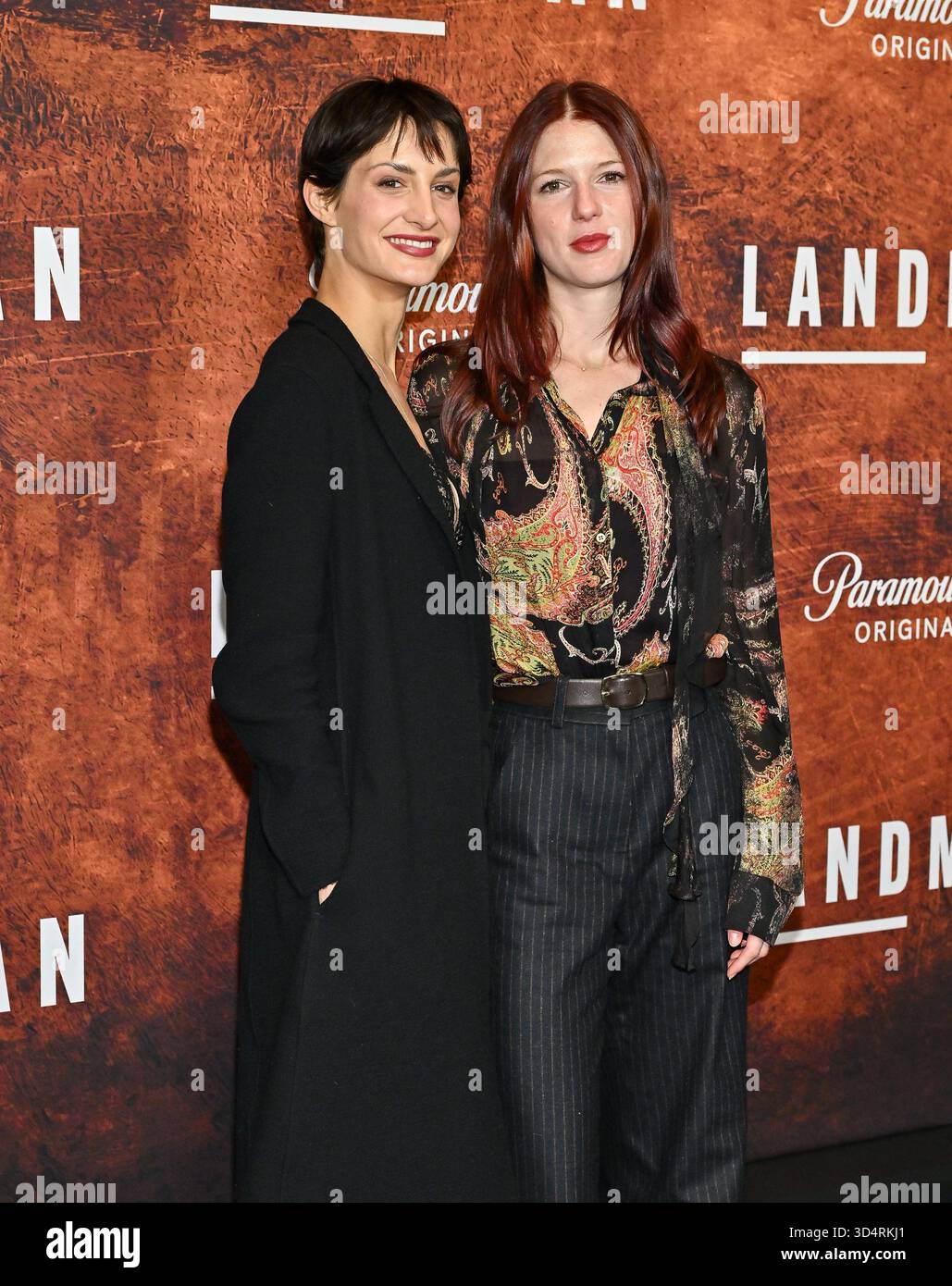 Audrey McGraw, left, and Maggie McGraw attend the Paramount+ premiere ...