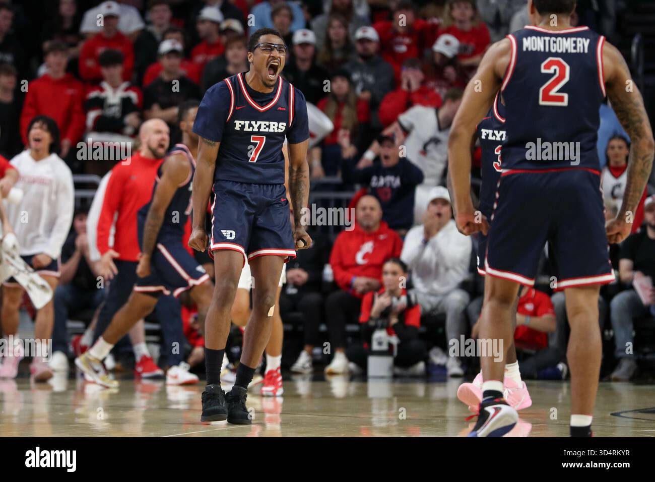 CINCINNATI, OH - NOVEMBER 11: Dayton Flyers forward Keonte Jones (7 ...