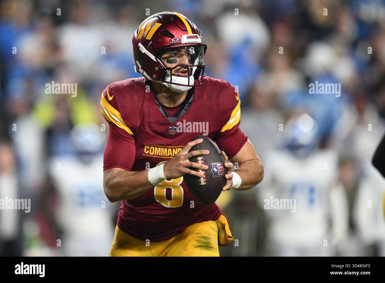 Washington Commanders quarterback Marcus Mariota (8) in action during ...