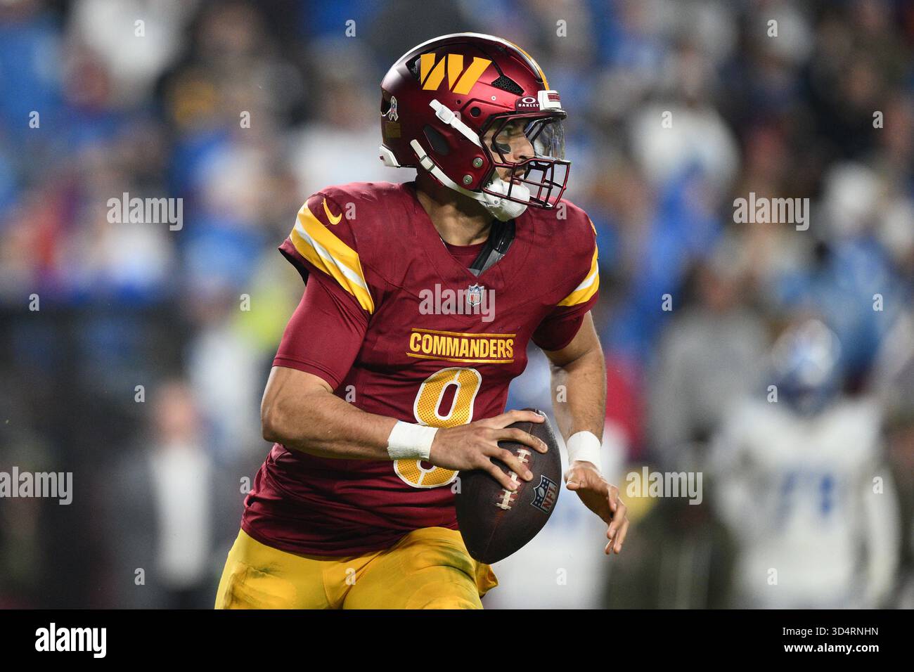 Washington Commanders quarterback Marcus Mariota (8) in action during ...