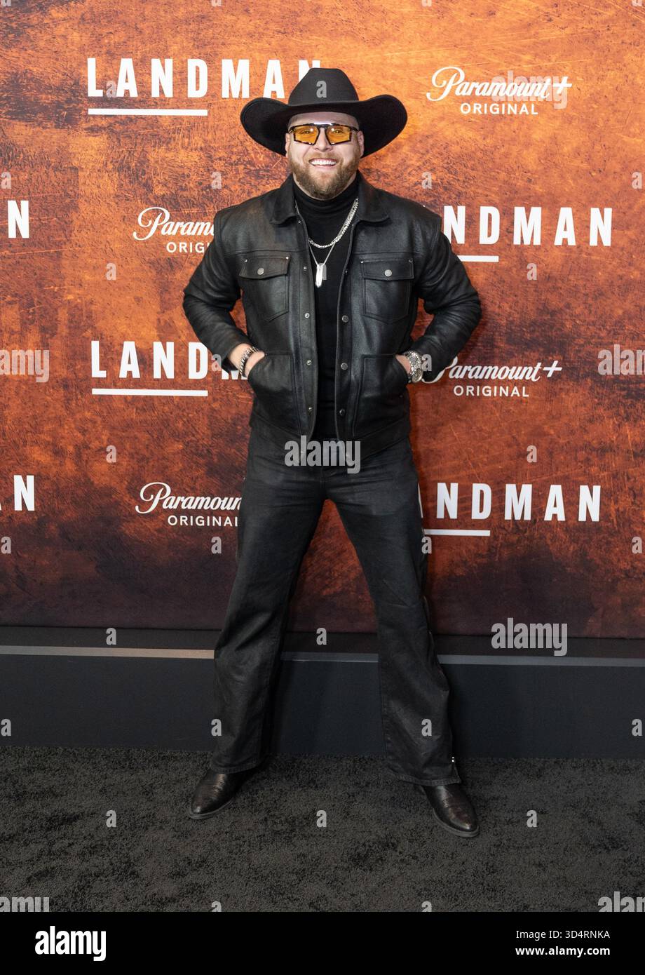 Bryan Griffin aka Gr1fn attends 'Landman' season 2 premiere at Alice ...