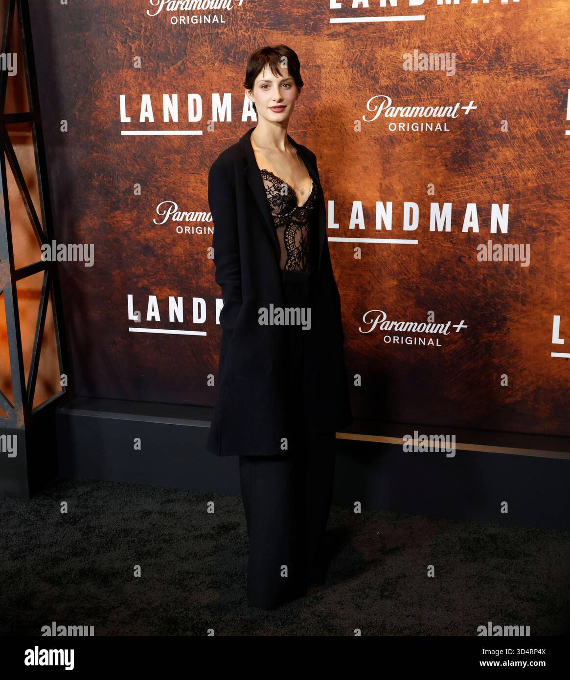 Audrey McGraw arrives on the red carpet for Paramount+'s "Landman ...
