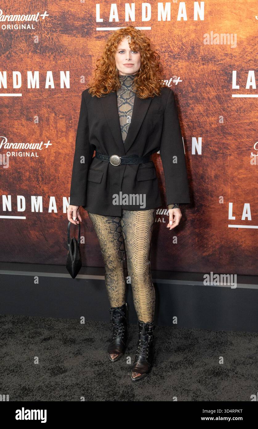 Julia Ford Collier attends 'Landman' season 2 premiere at Alice Tully Hall at Lincoln Center in ...