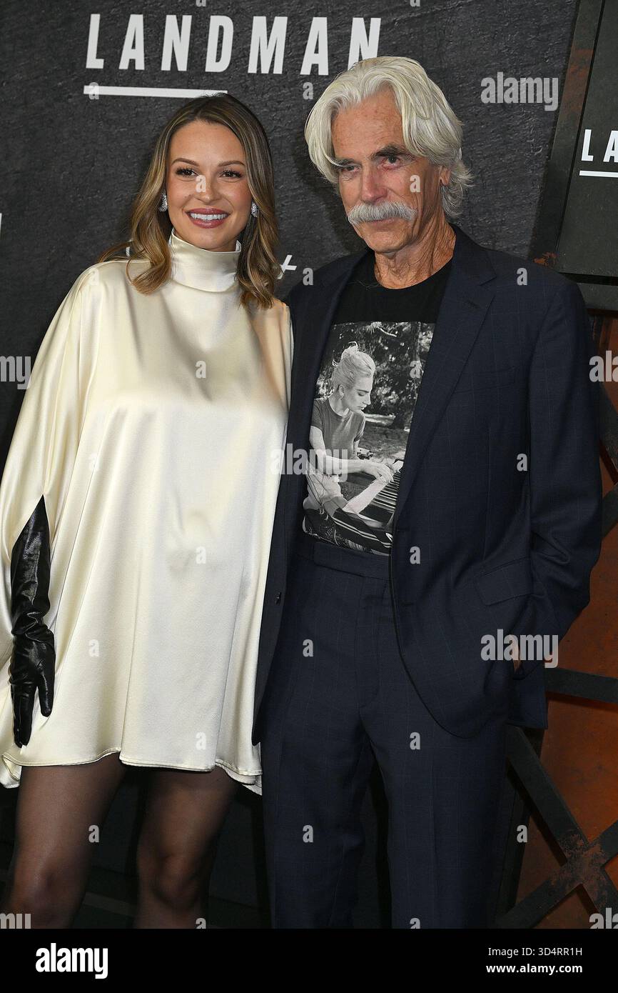 Kayla Wallace and Sam Elliott and attend the New York Premiere ...