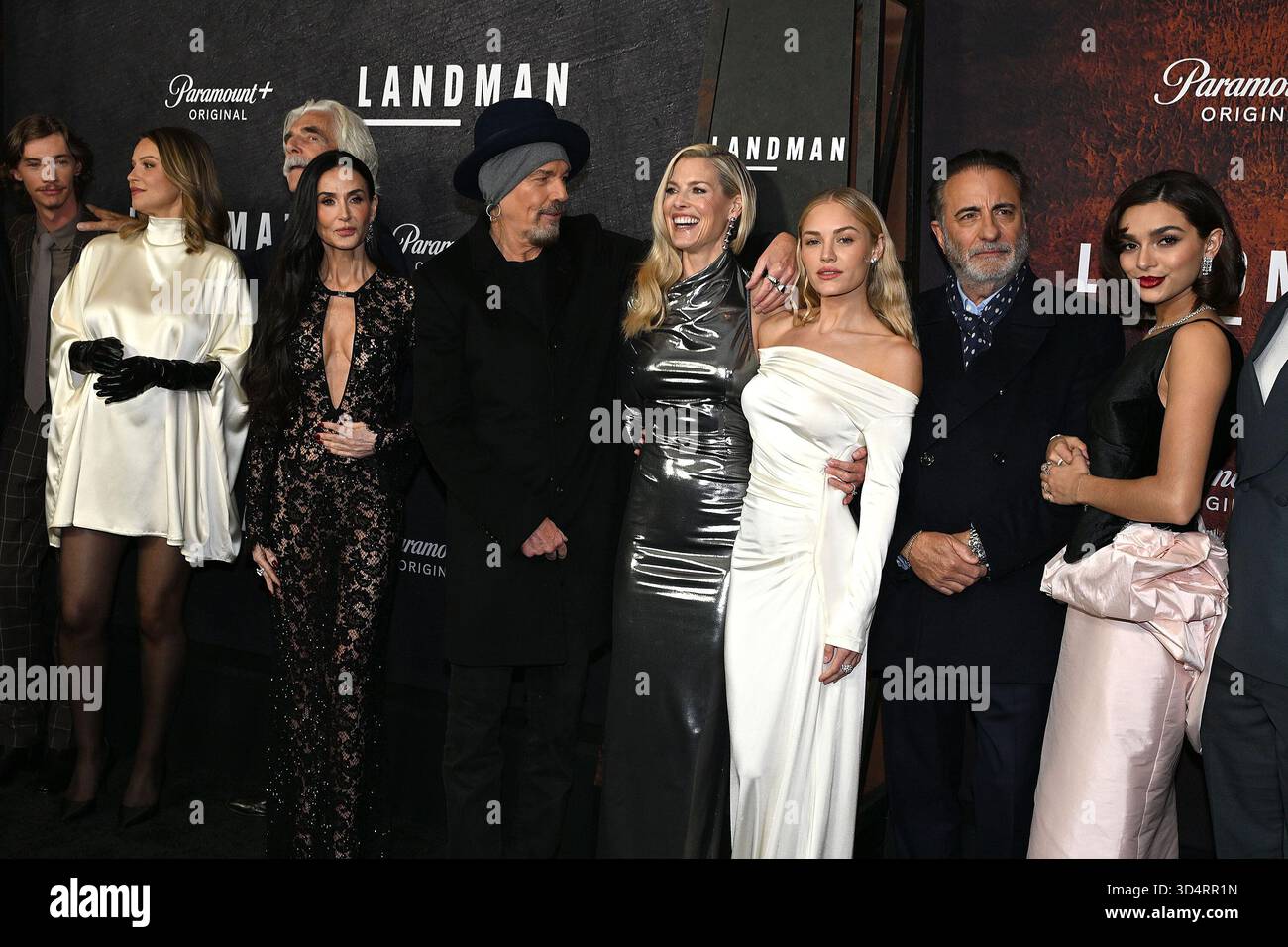 Kayla Wallace, Sam Elliott, Moore, Larter and Randolph and cast attend ...