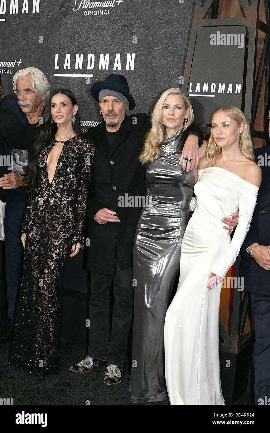 Kayla Wallace, Sam Elliott, Moore, Larter and Randolph and cast attend ...