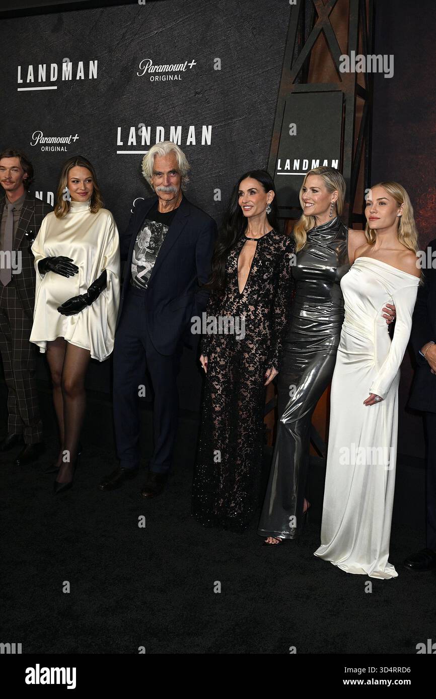Kayla Wallace, Sam Elliott, Moore, Larter and Randolph and cast attend ...
