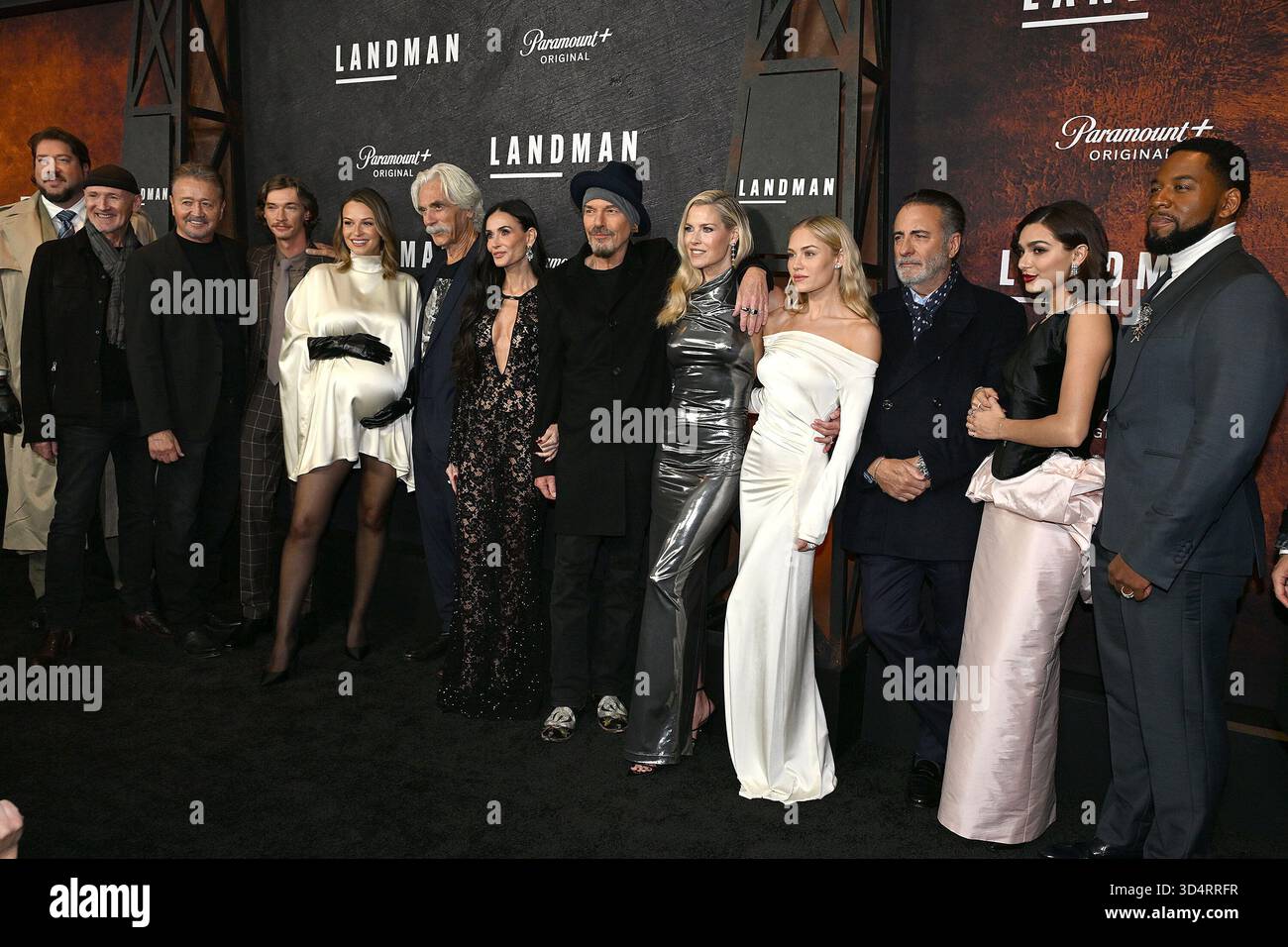 Kayla Wallace, Sam Elliott, Moore, Larter and Randolph and cast attend ...