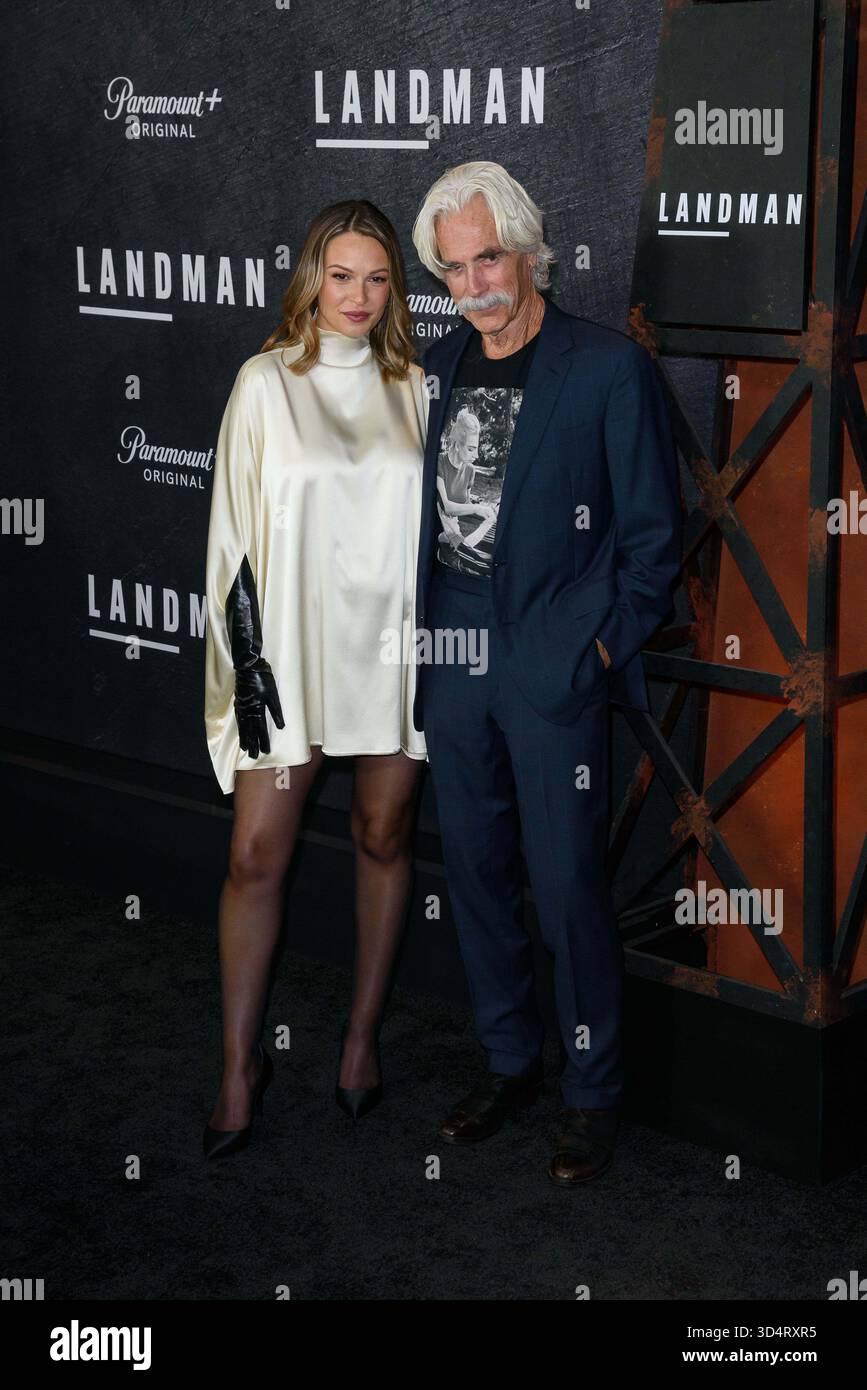 Photo by: ESBP/STAR MAX/IPx 2025 11/11/25 Kayla Wallace and Sam Elliott ...