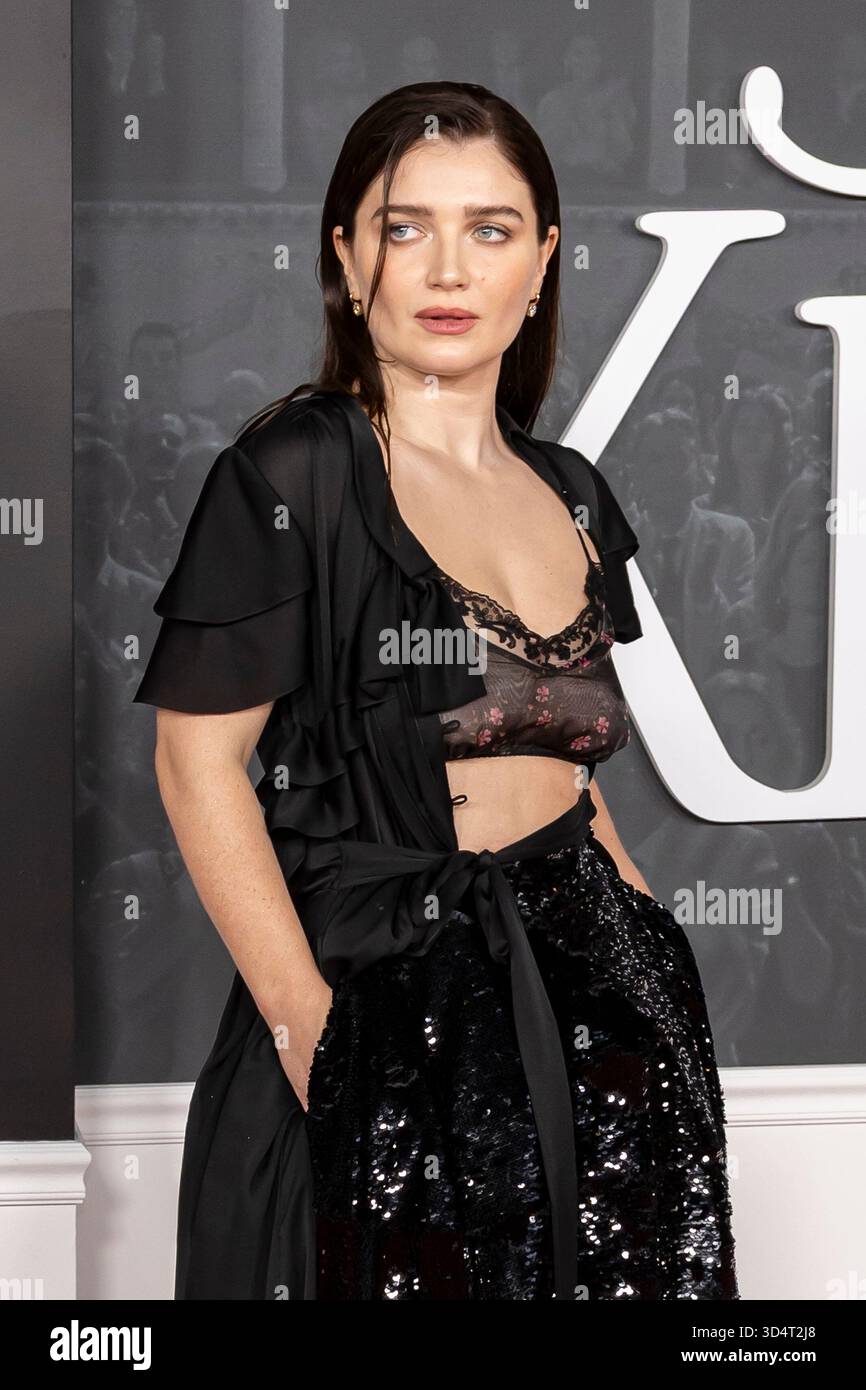 Eve Hewson attends the arrivals of Netflix’s Los Angeles Premiere of ...