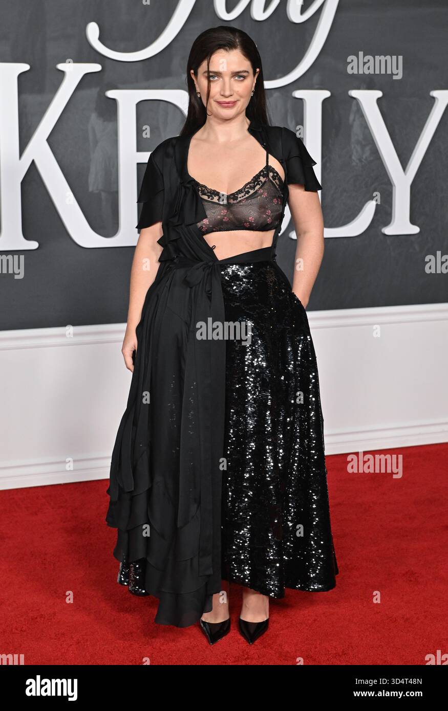 Eve Hewson arriving to the Los Angeles premiere of “Jay Kelly” at the ...