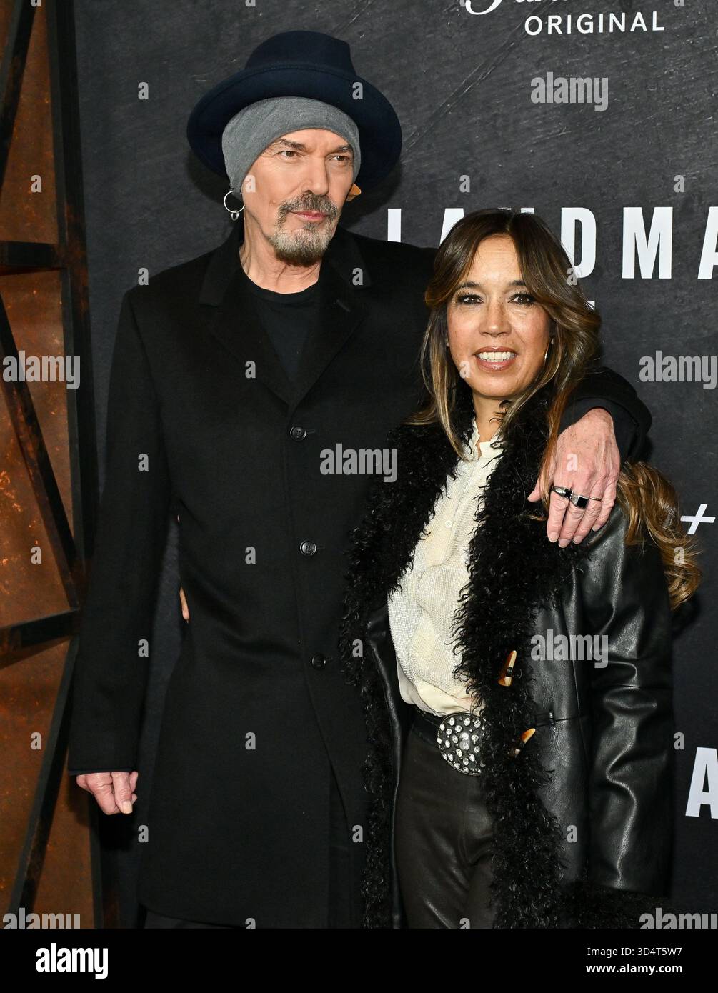 Billy Bob Thornton, left, and Connie Angland attend the Paramount+ ...