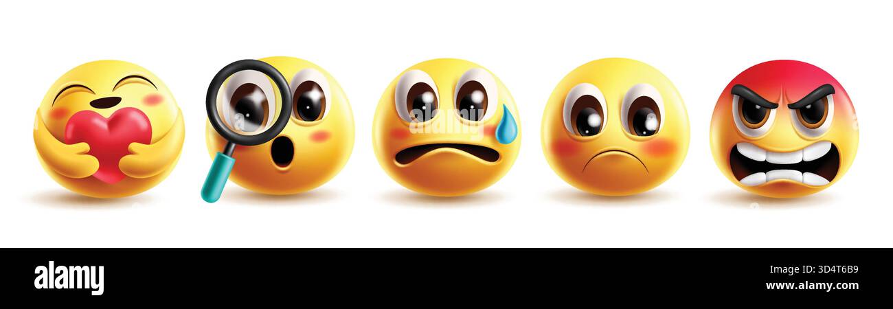 Care emoji Stock Vector Images - Alamy