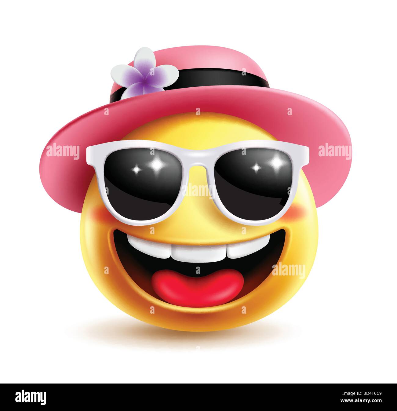 Excited expression sunny Stock Vector Images - Alamy