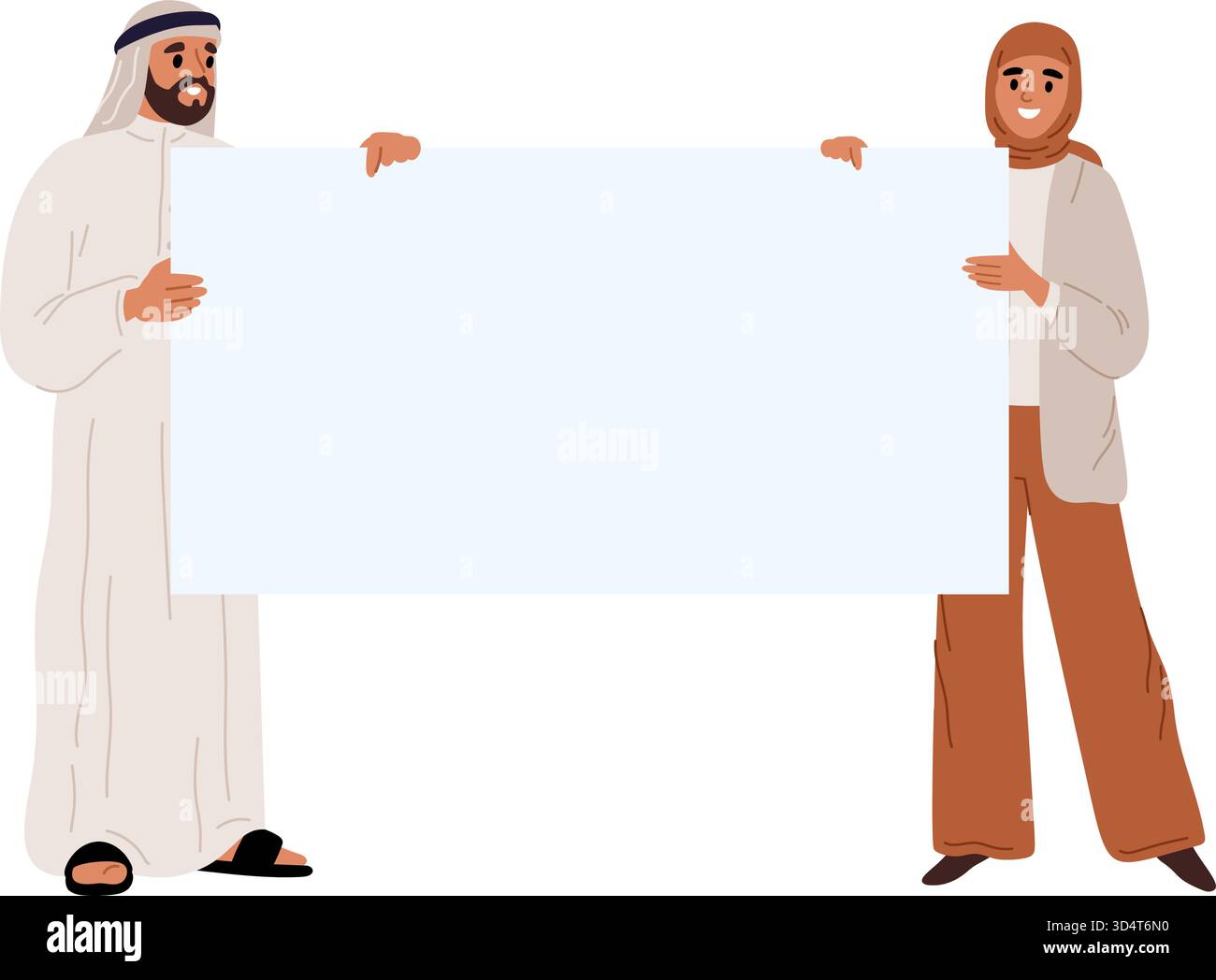 Square white billboard in Stock Vector Images - Alamy