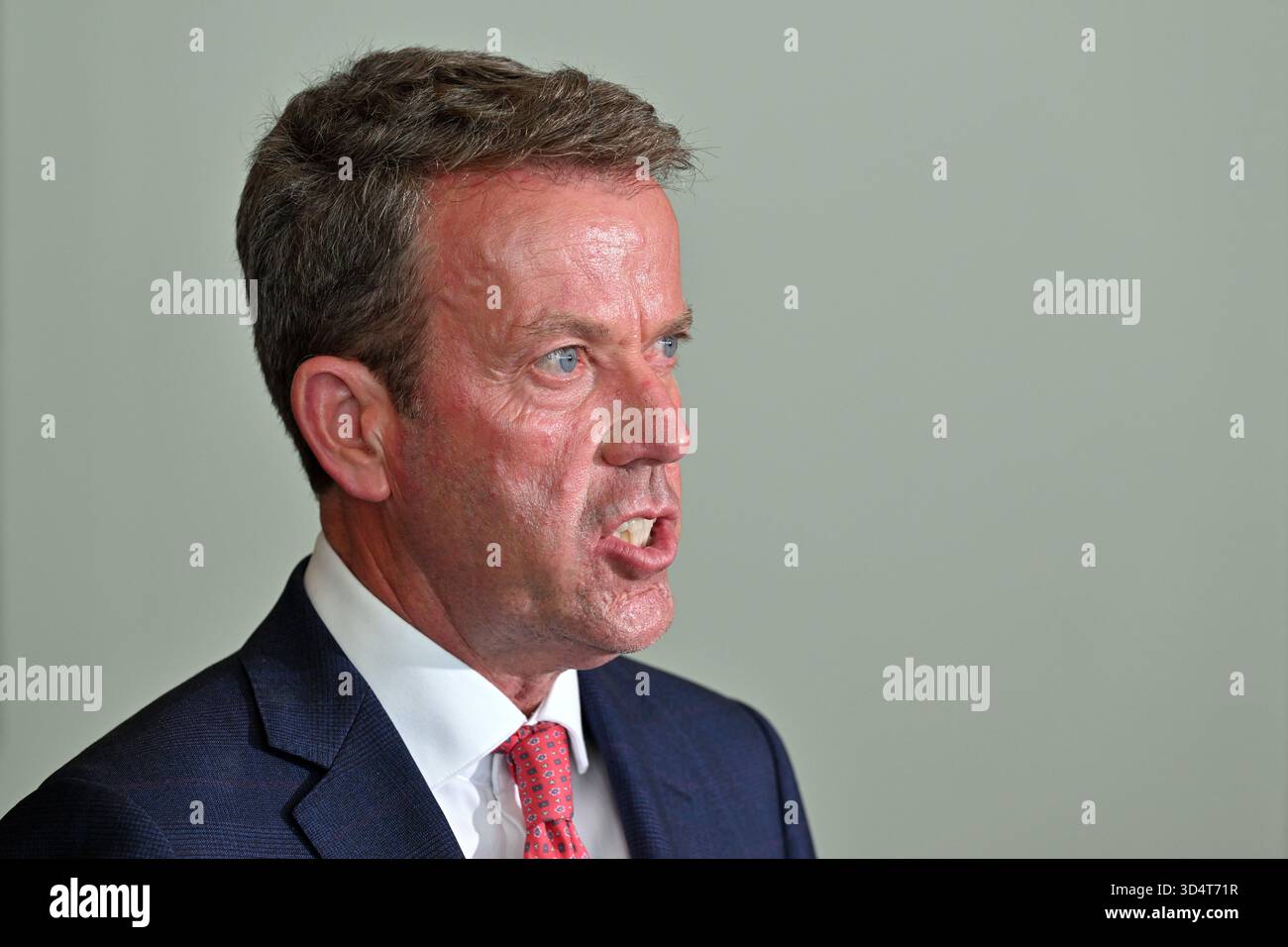 Shadow Minister for Energy Dan Tehan at a press conference at ...