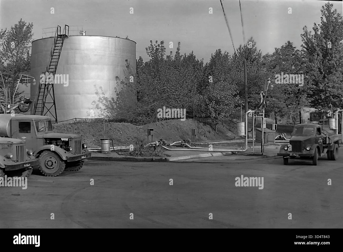 An archival black-and-white photo from the 1970s shows the bustling ...