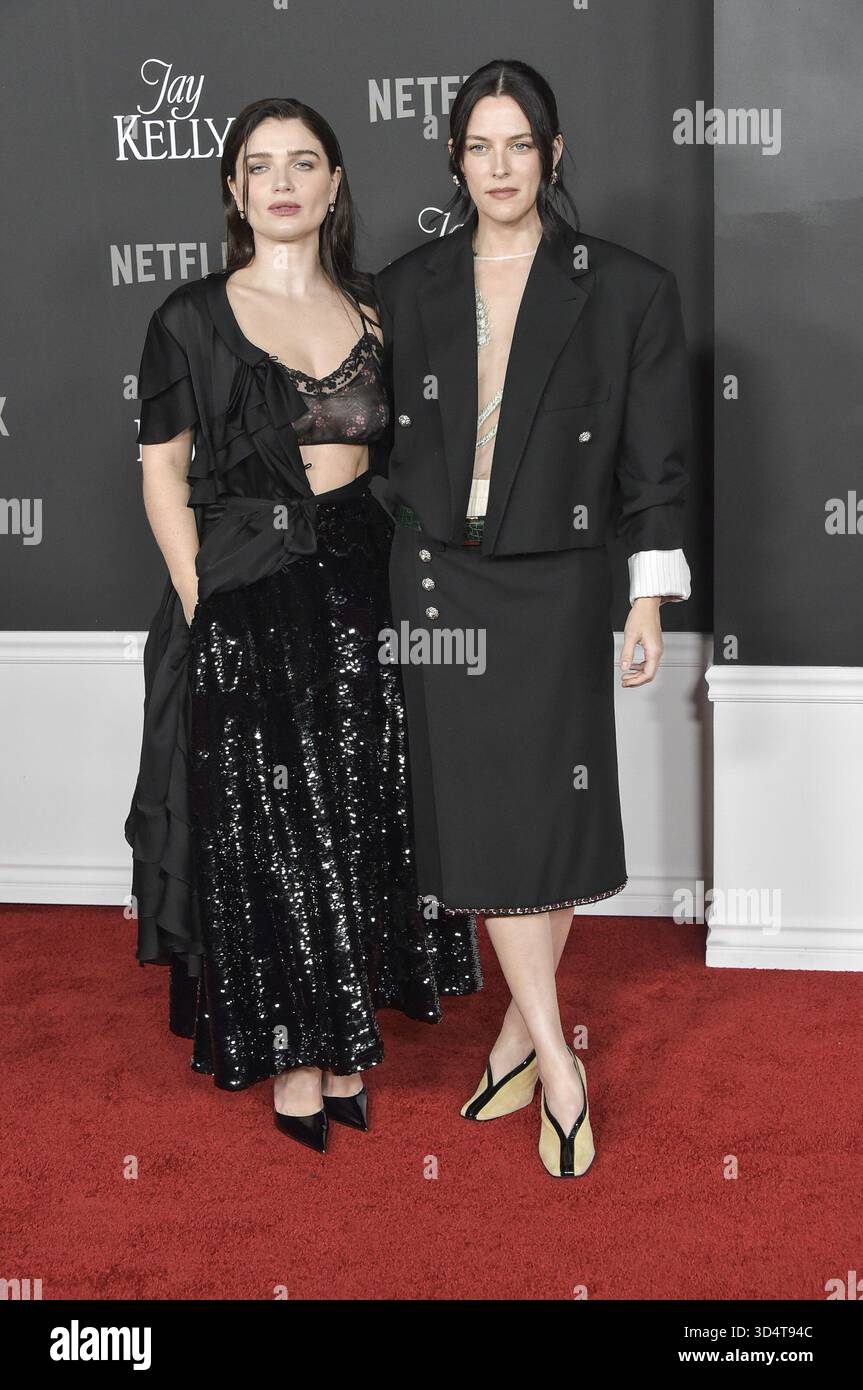 Eve Hewson, Riley Keough at arrivals for JAY KELLY Premiere, The ...