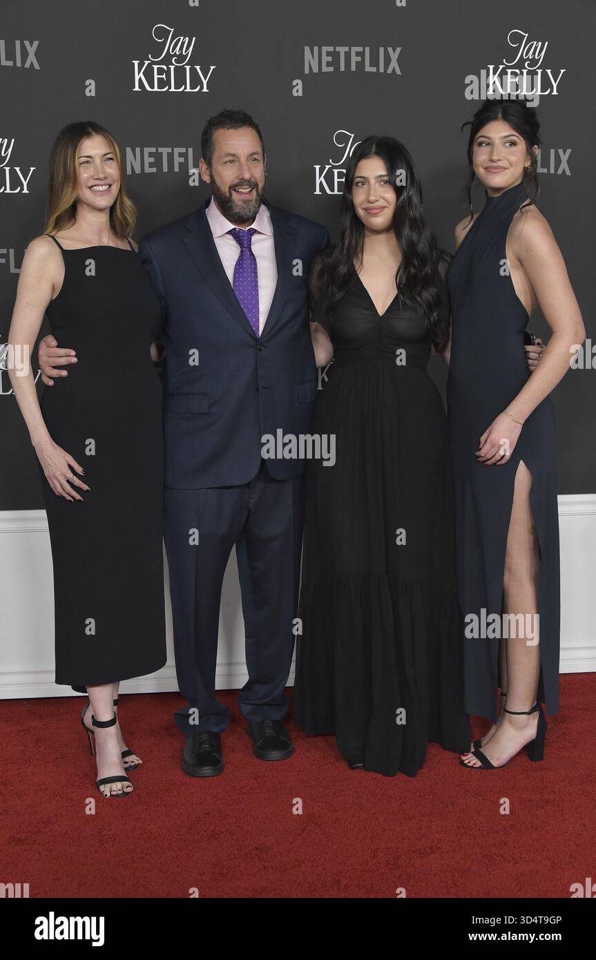 Jackie Sandler, Adam Sandler, Sadie Sandler, Sunny Sandler at arrivals ...