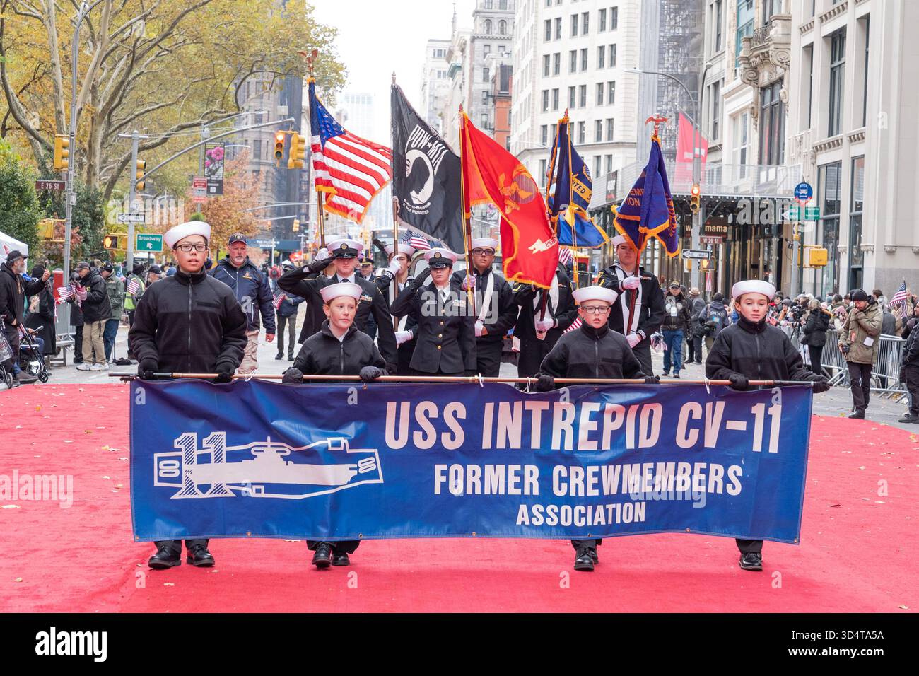 Atmosphere during 106th Veterans Day Parade marking 250 Years of ...