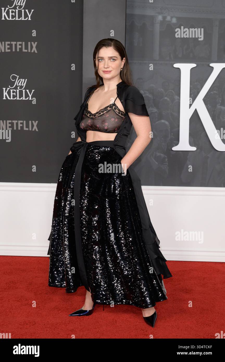 LOS ANGELES, USA. November 11, 2025: Eve Hewson at the LA premiere for ...