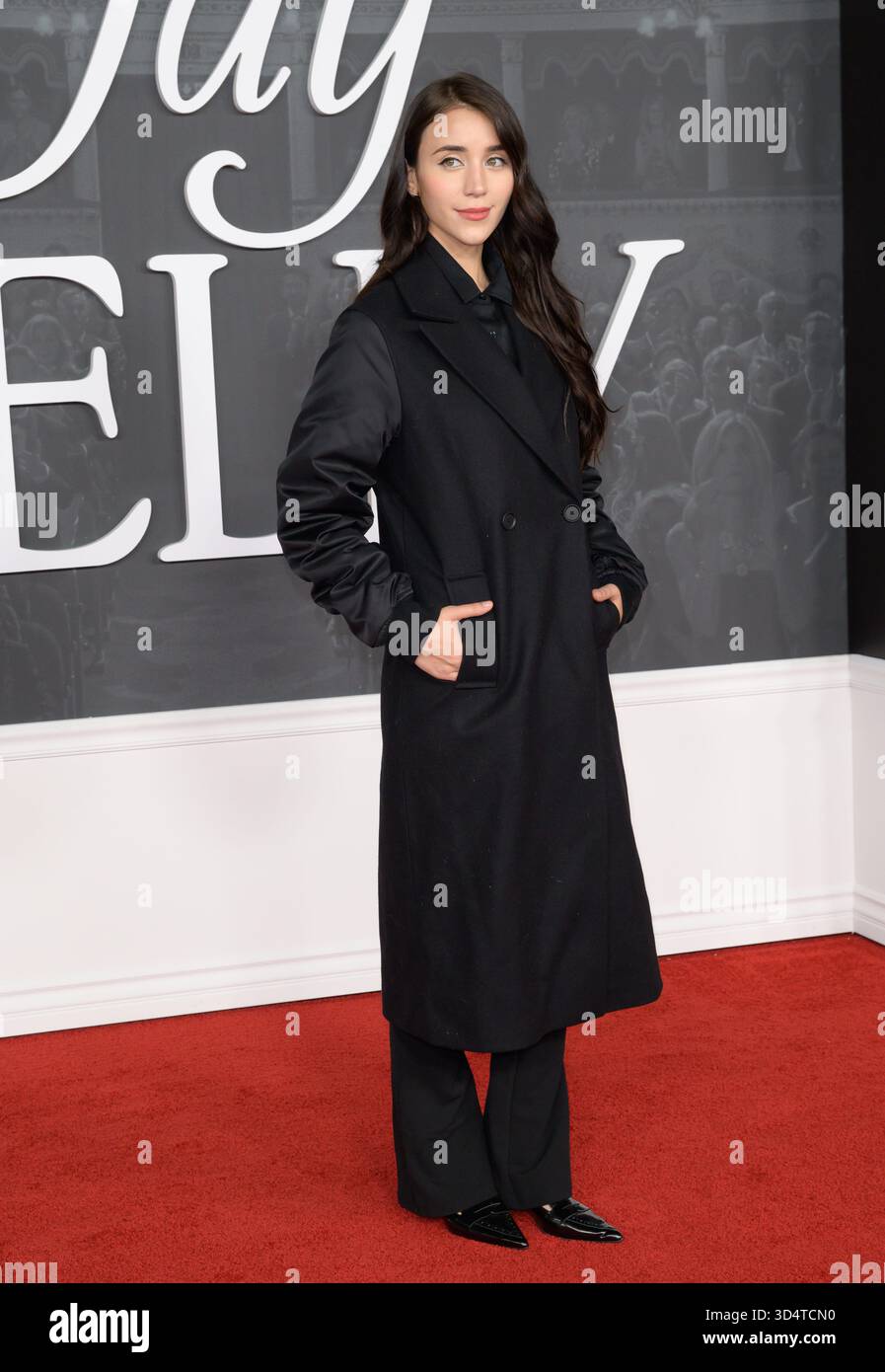 LOS ANGELES, USA. November 11, 2025: Caylee Cowan at the LA premiere ...