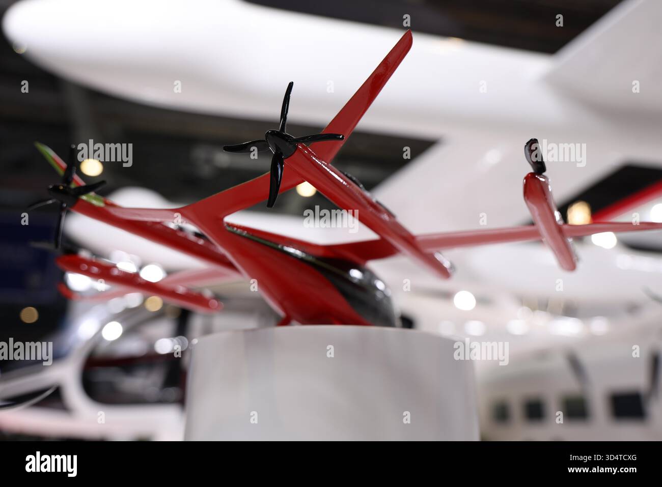 Volant Aerotech's VE25-100 eVTOL aircraft makes debut at the 8th China ...