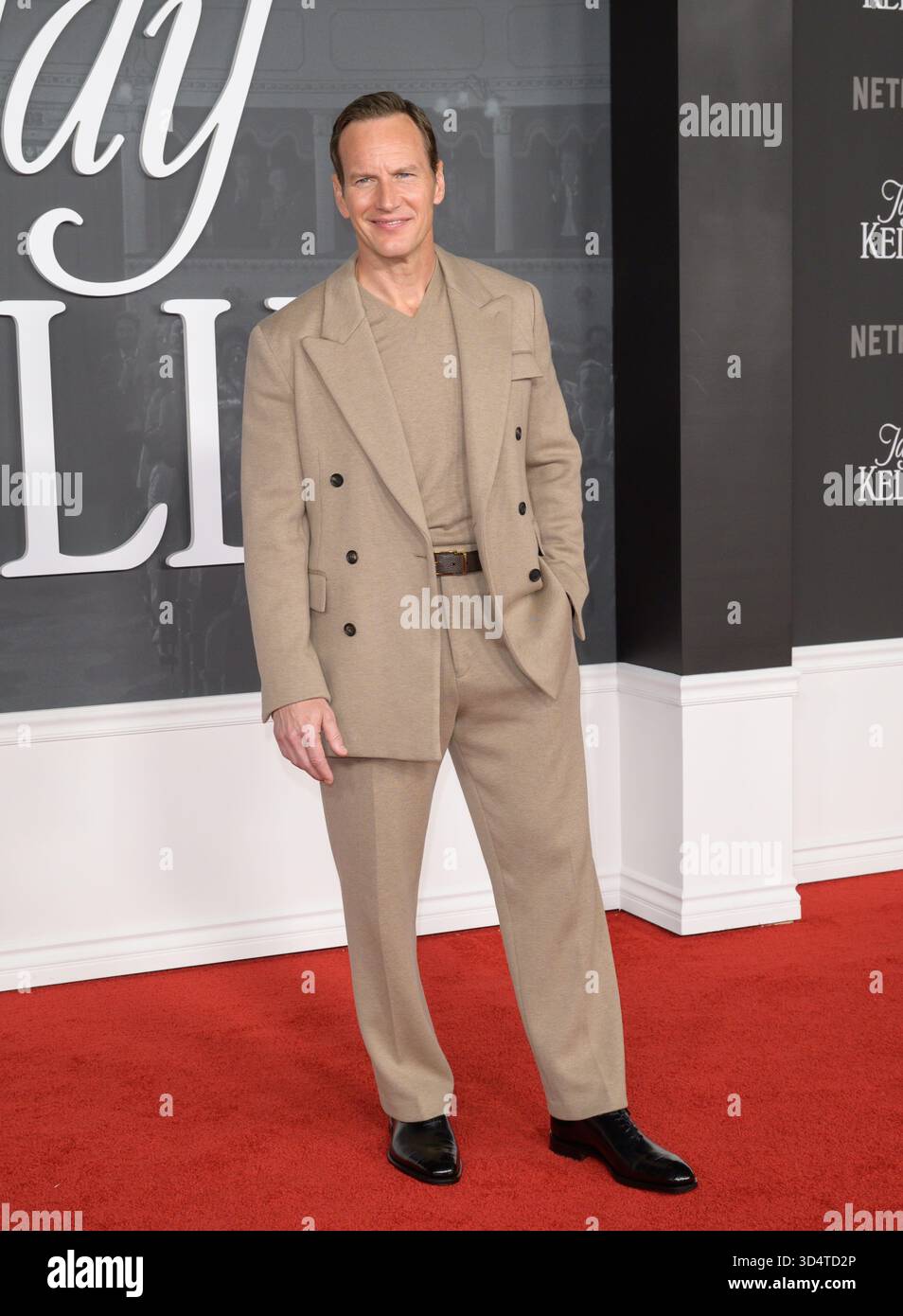 LOS ANGELES, USA. November 11, 2025: Patrick Wilson at the LA premiere ...