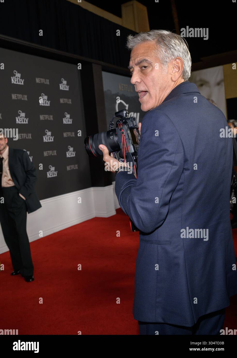 LOS ANGELES, USA. November 11, 2025: George Clooney at the LA premiere ...